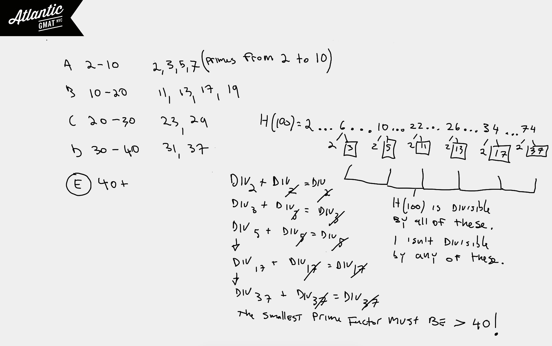 GMAT Explanation: Numbers and Functions Practice