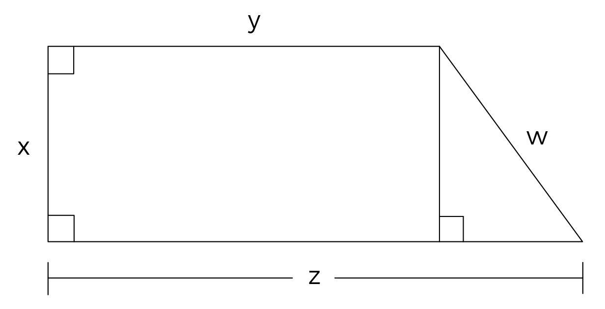 In the figure above, what is the value of z? | Atlantic GMAT Tutoring